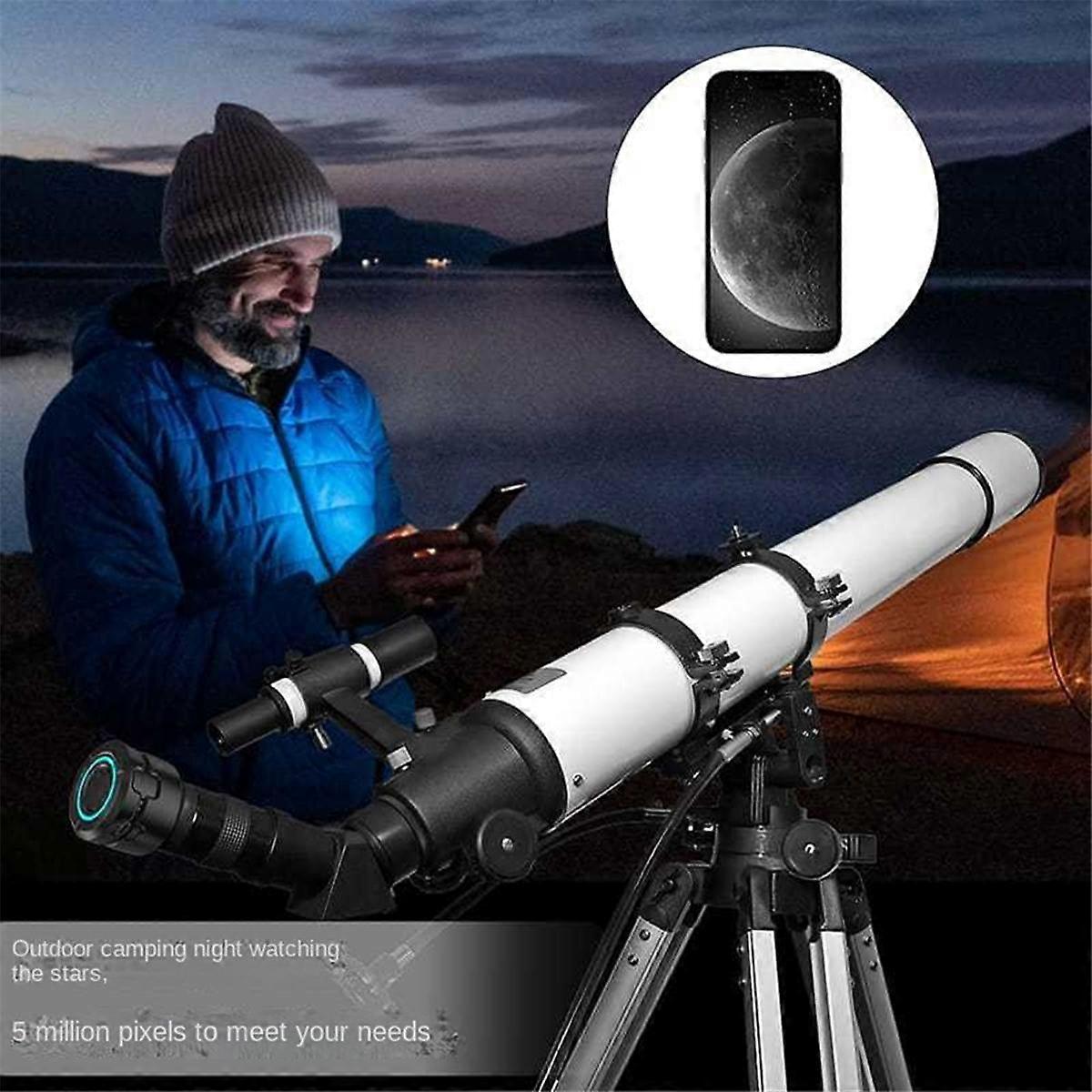 Upgraded 4K HD WIFI Electronic Eyepiece Astronomical Telescope Camera 5 ...