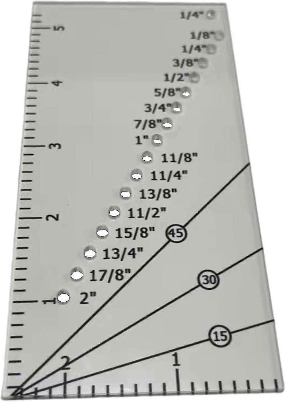 Seam Guide Ruler, Sewing Ruler Seam Guide Ruler Quilting Tool, Acrylic ...