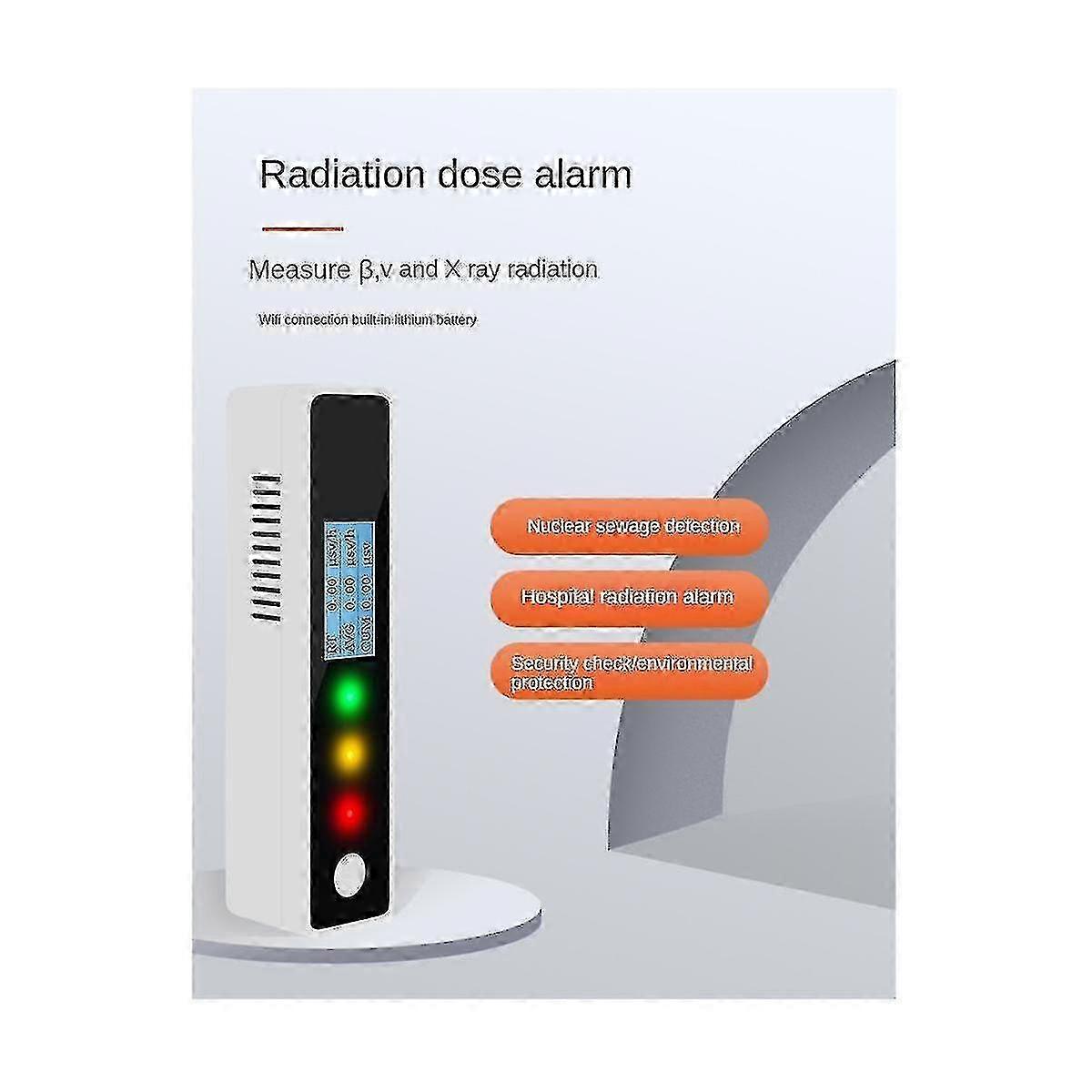 Geiger Radiation Dosimeter with Wi-Fi and Electronic Alarms for ...