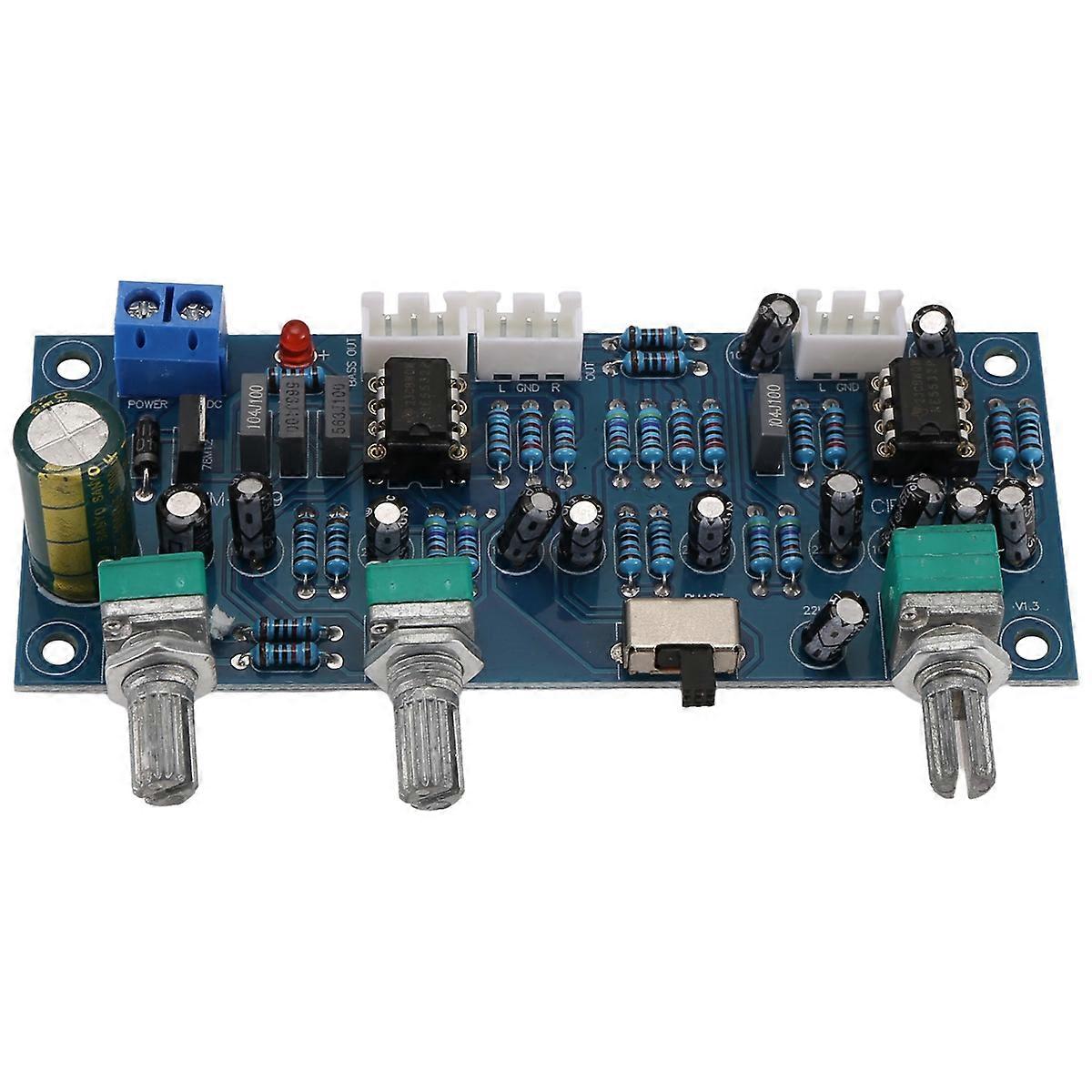 2.1 Channel Subwoofer Preamp Board Amplifier Board Preamplifier | Fruugo UK