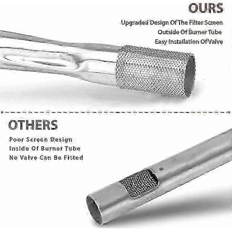 Heavy Duty Stainless Steel Grill Burner Tube for Weber Q300 Q320 Q3000 ...