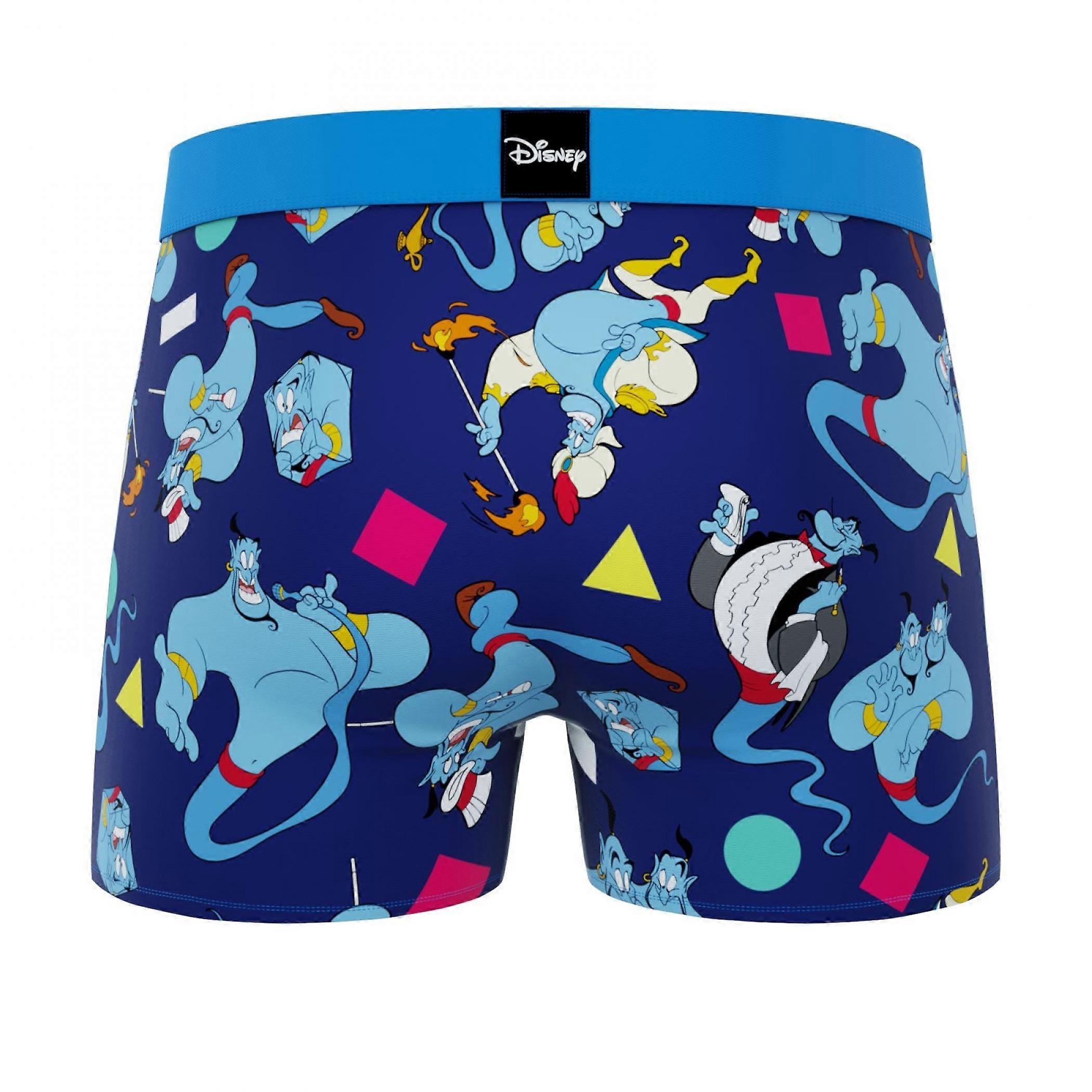 Crazy Boxer Disney Aladdin Genie Character All Over Men's Boxer Briefs ...