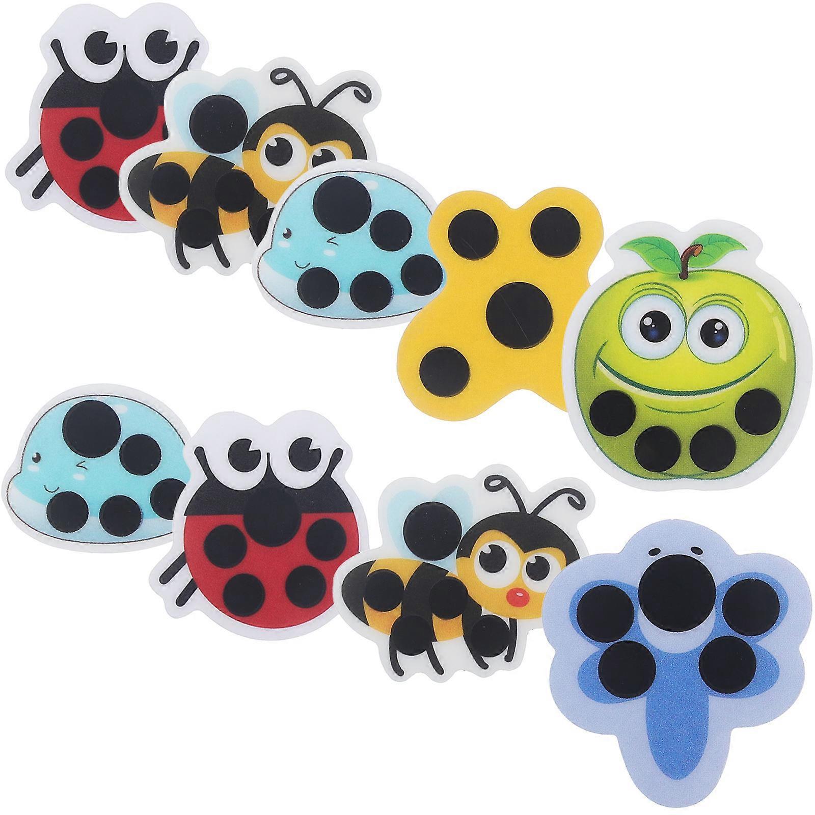 Fever Sticker 9Pcs Assorted Color Animal Cartoon Design For Baby ...