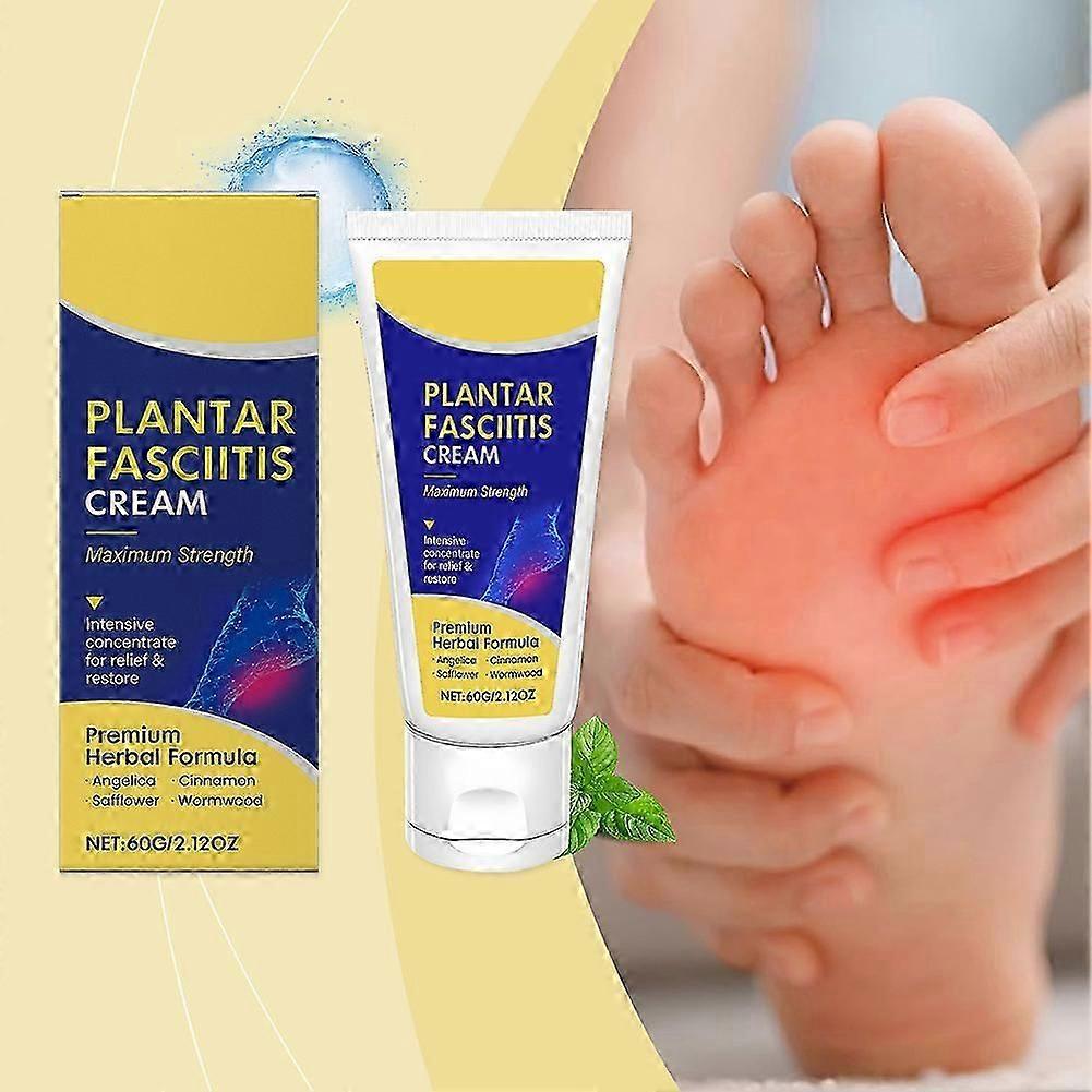 Plantar Fasciitis Relief Cream - Heel Relief Cream for Plantar ...