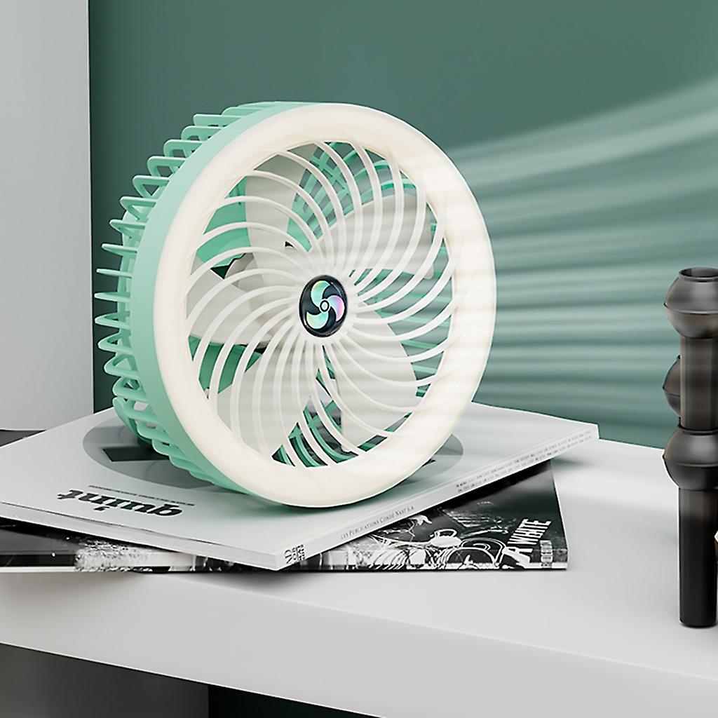 Usb Camping Fan With Led Light Cooling Fan Air Cooler 3-speed ...