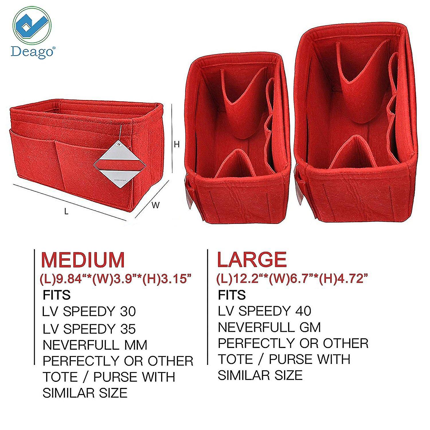 Felt Insert Purse Handbag Organizer Bag Insert In Bag Totes Shaper with ...