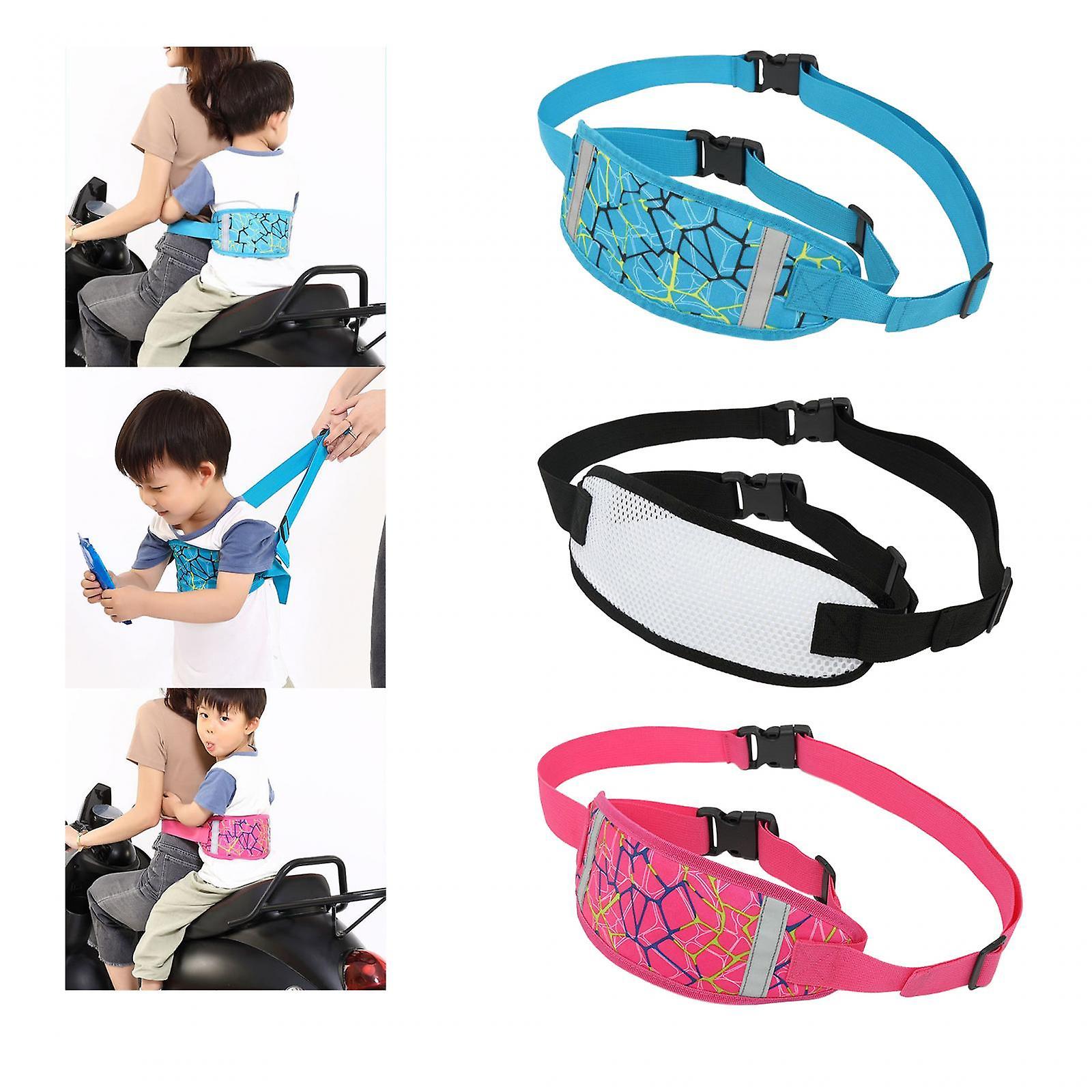 Child Motorcycle Safety Harness Reflective Design for Bicycle Motorbike ...