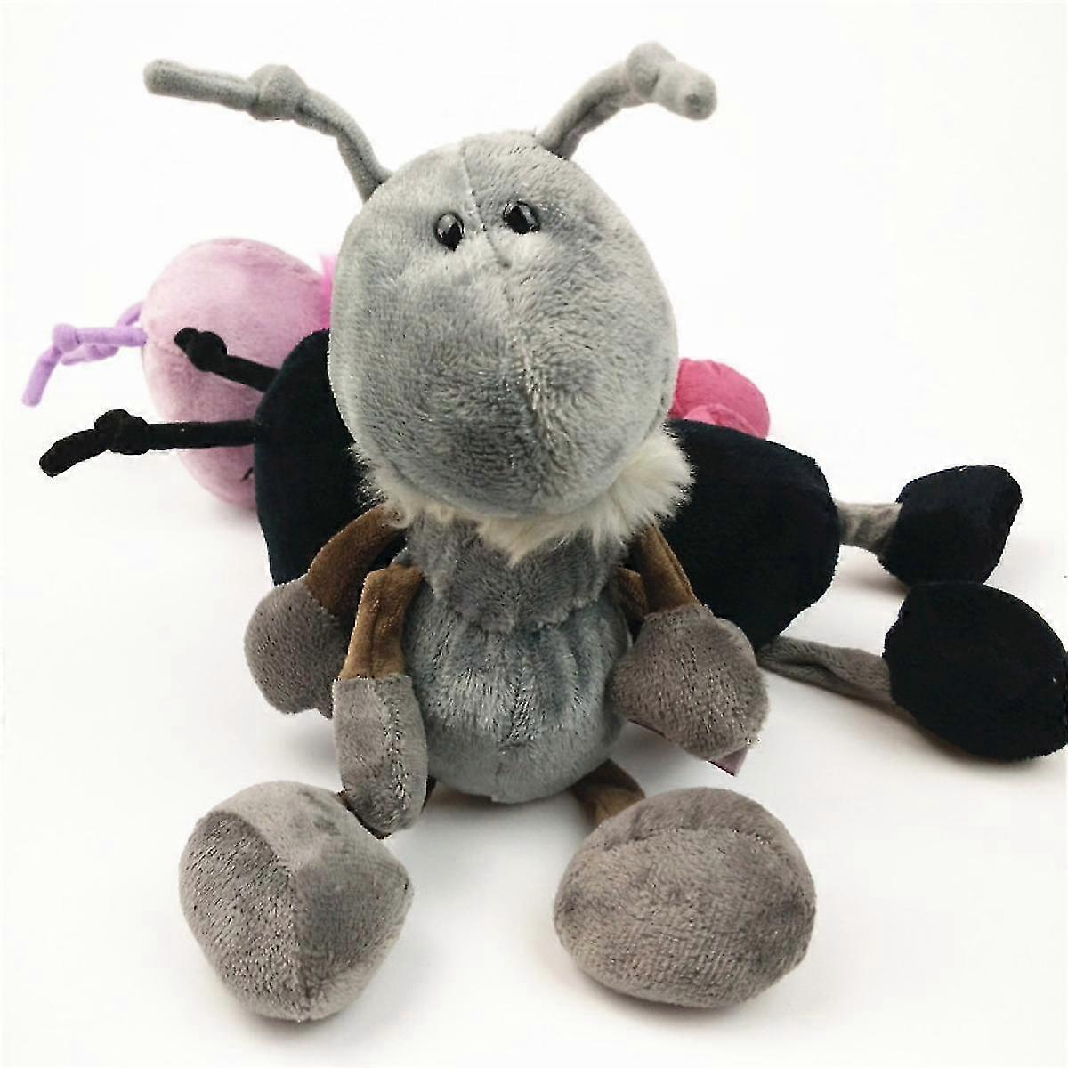 Ant Plush With Fuzz Scarf Stuffed Animal Insect Toy,soft Ant Bug ...