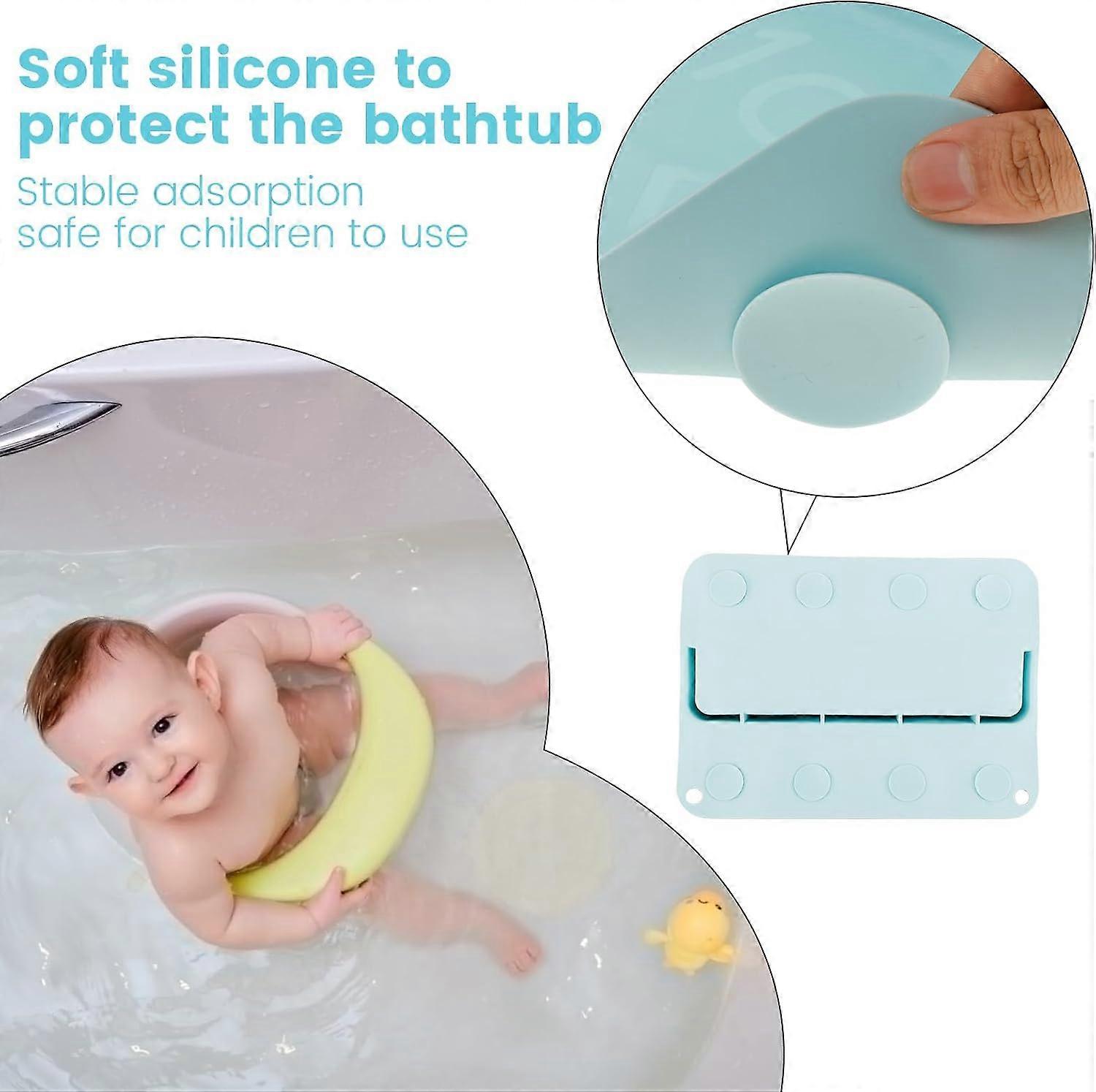 Bathtub Splash Guard for Tub Kids, Silicone Bathtub Splash Guard Play ...