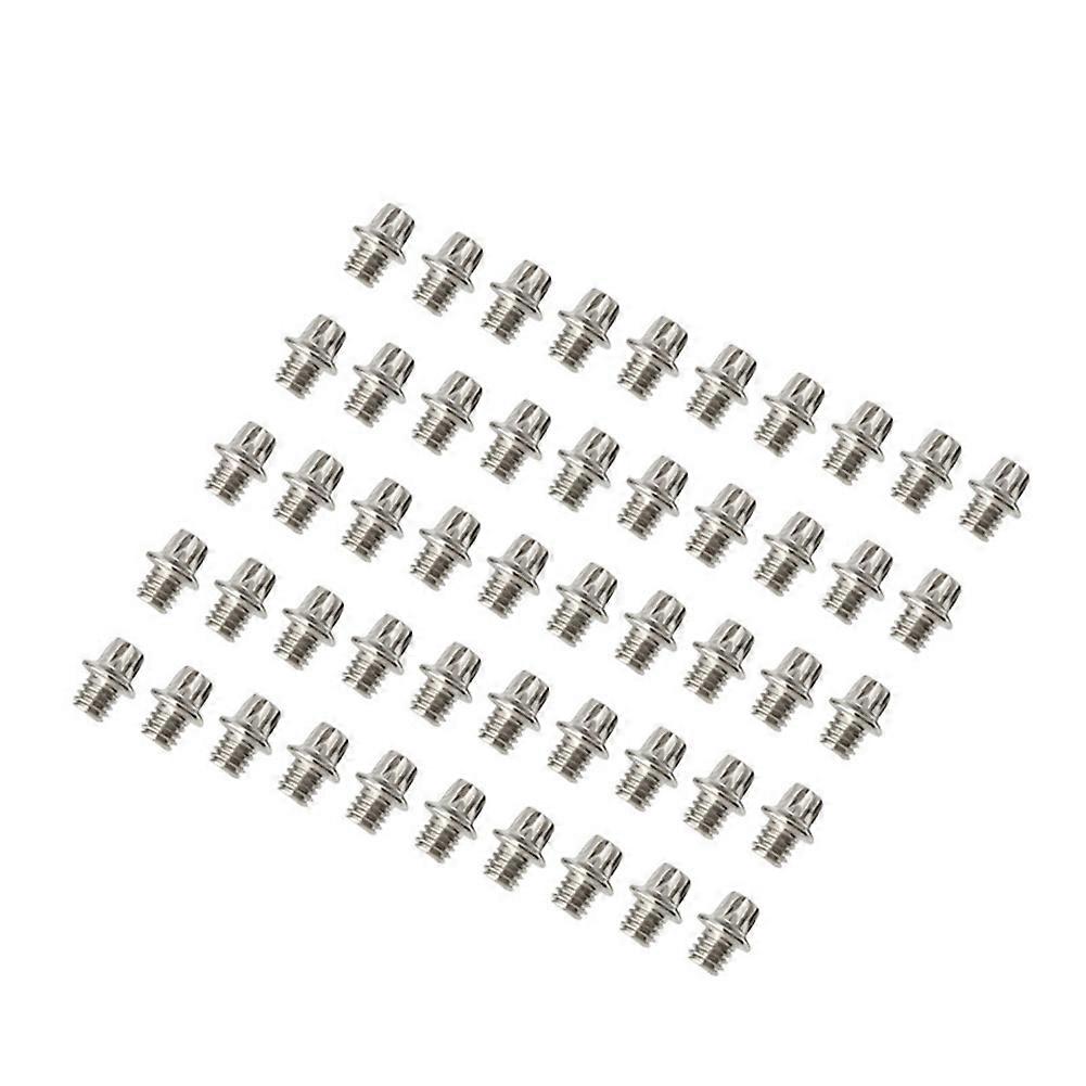 50Pcs Road Folding Bike Pedal Anti- Nail Replacement Screws Pins Bolts ...
