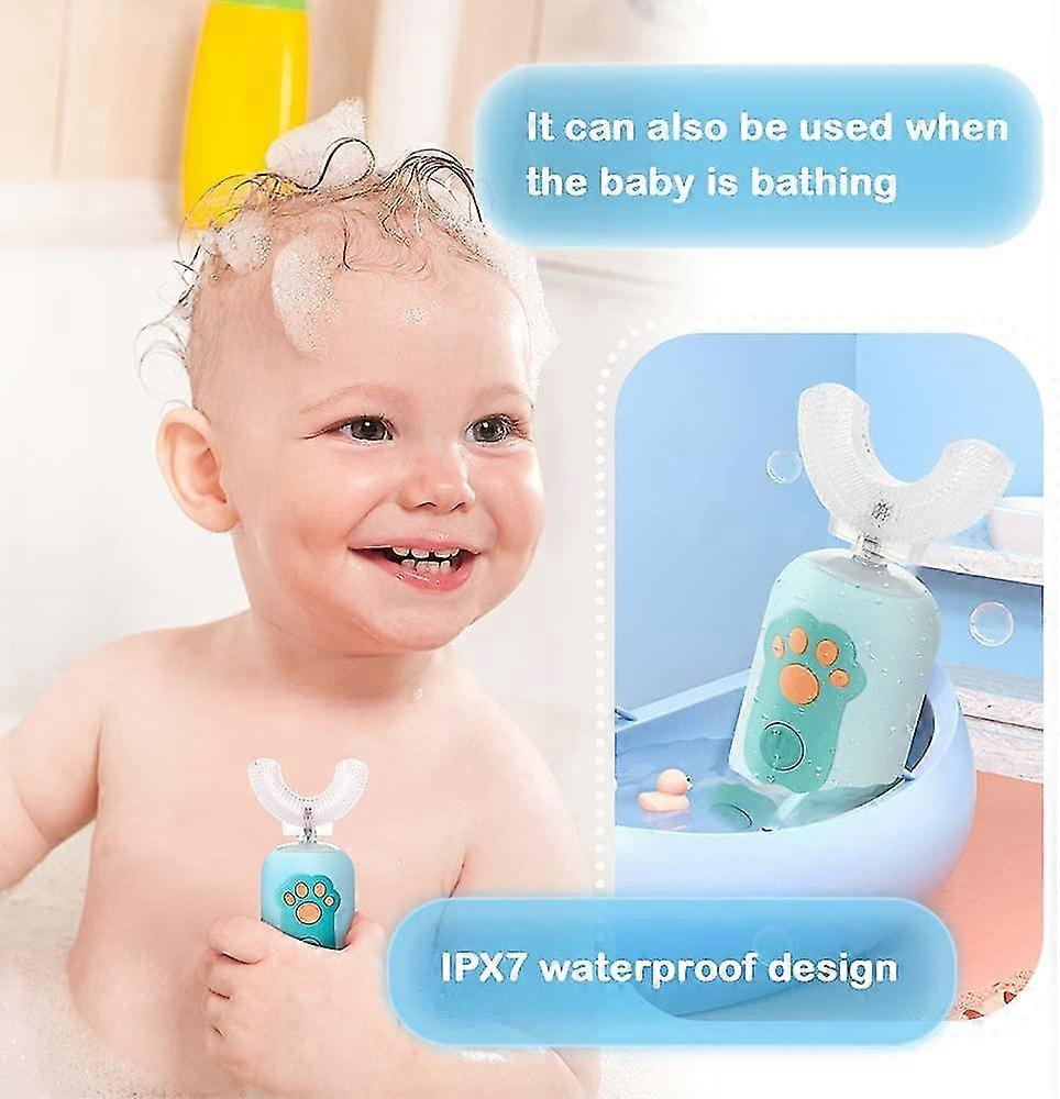 Kids Electric Toothbrushes, Electric Toothbrush Usb Rechargeable, U ...