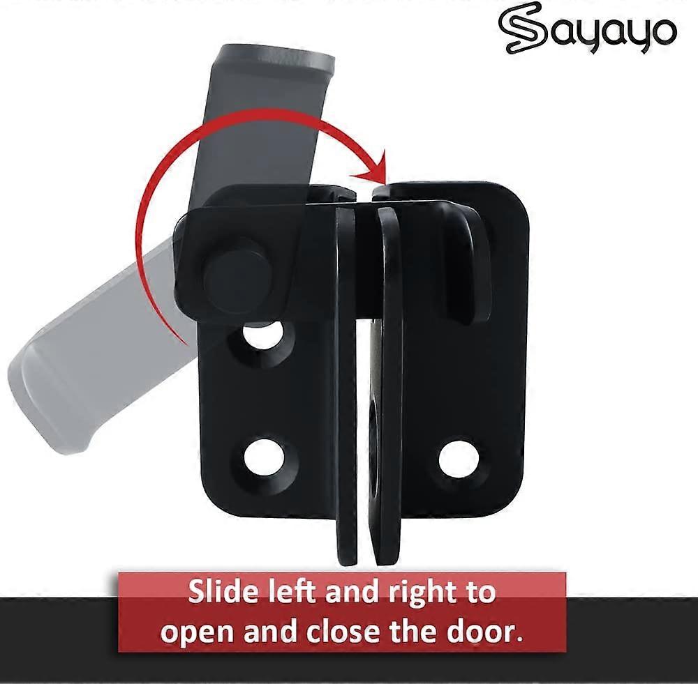 Slide Bolt Door Lock Gate Latch Tiny Padlock Hasp for Wooden Gates ...
