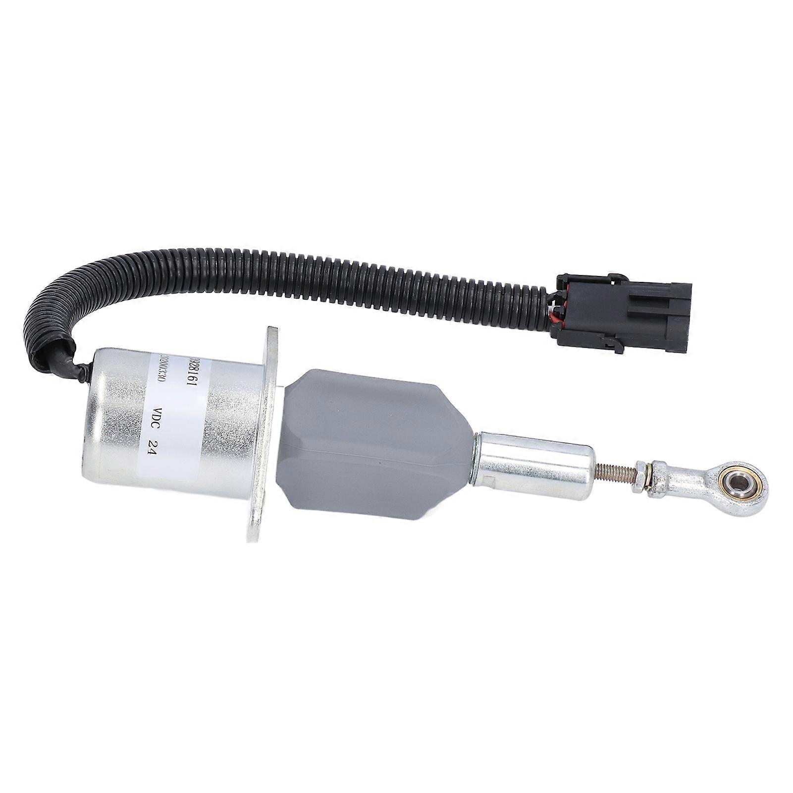 24V Fuel Shutdown Solenoid Flameout Solenoid Valve 3928161 Replacement ...