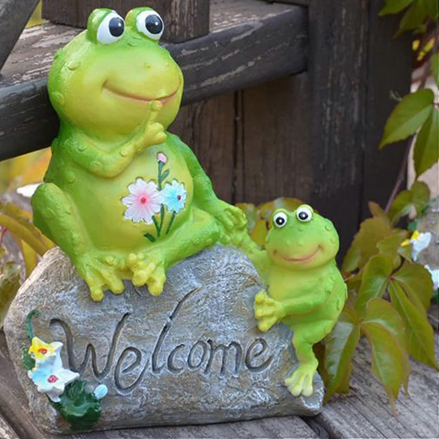 frog garden decoration, resin frogs statue sculpture, welcome to our ...