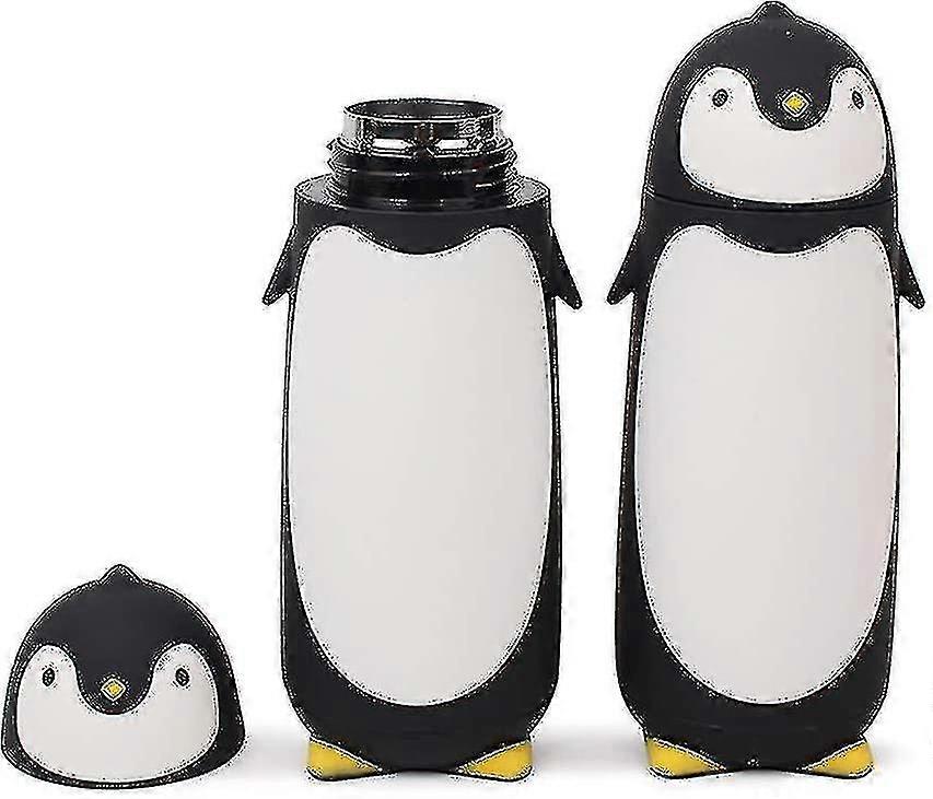 Penguin Stainless Steel Vacuum Thermos Travel Mug Tea Water Bottle ...