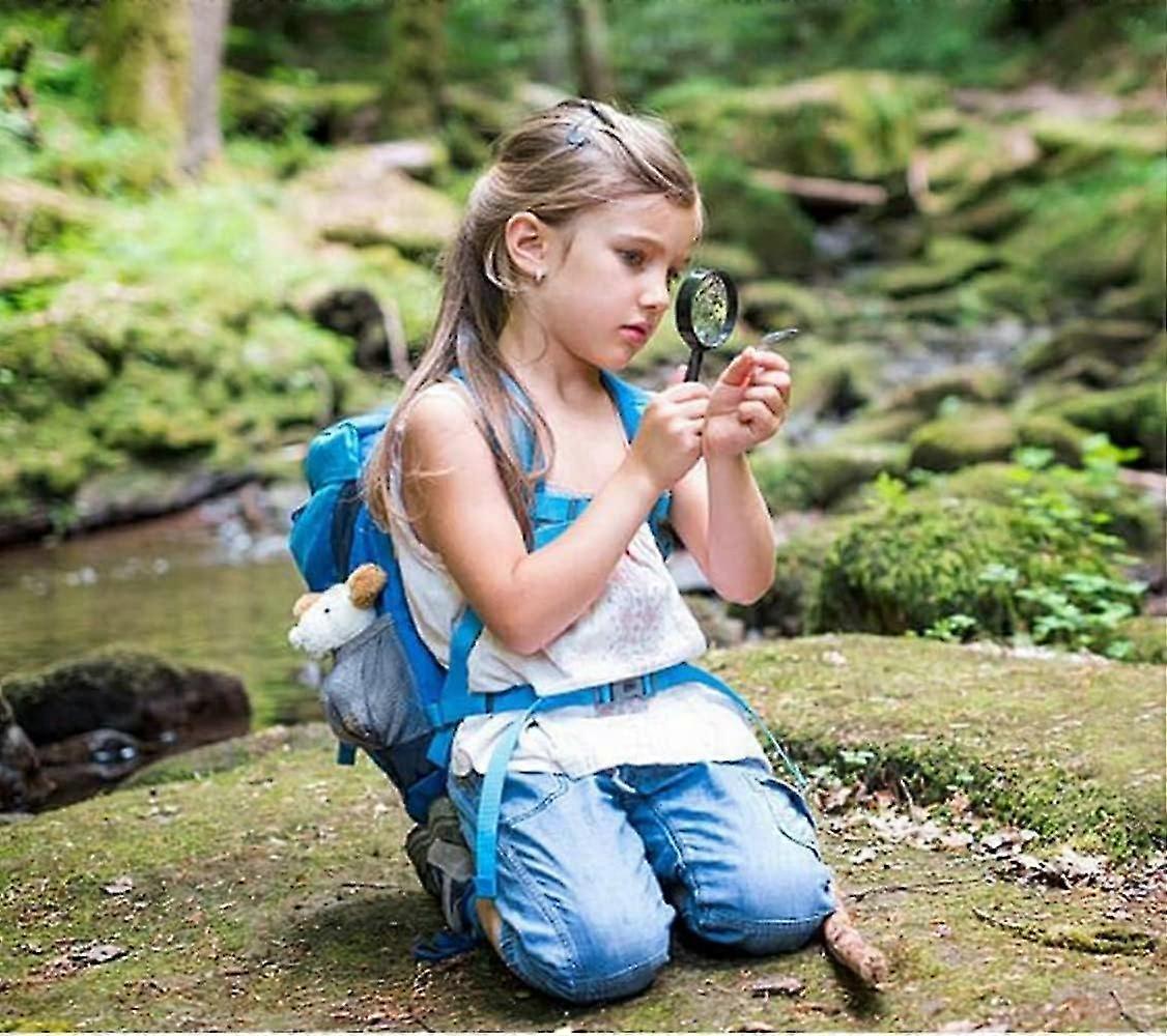 Children's Magnifying Glass, 8 Pieces Plastic Magnifier Portable ...