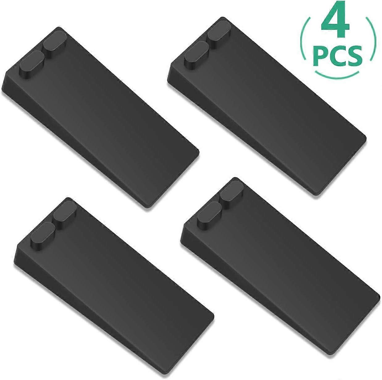 Door Stops, [Set of 4] Silicone Door Stopper Floor Door Stops Door ...