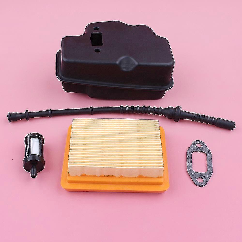 Tib Exhaust Muffler For Stihl Fs120 Fs200 Fs250 Air Fuel Filter Line ...