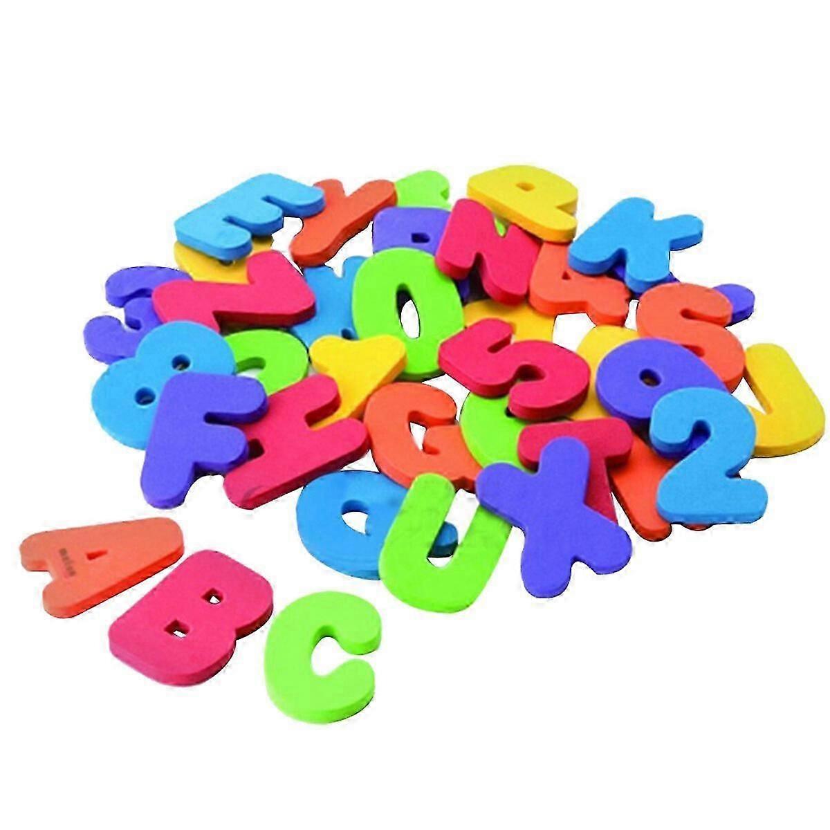 36 Pcs Bath Letters and Numbers Premium Educational Bath Toys for Kids ...
