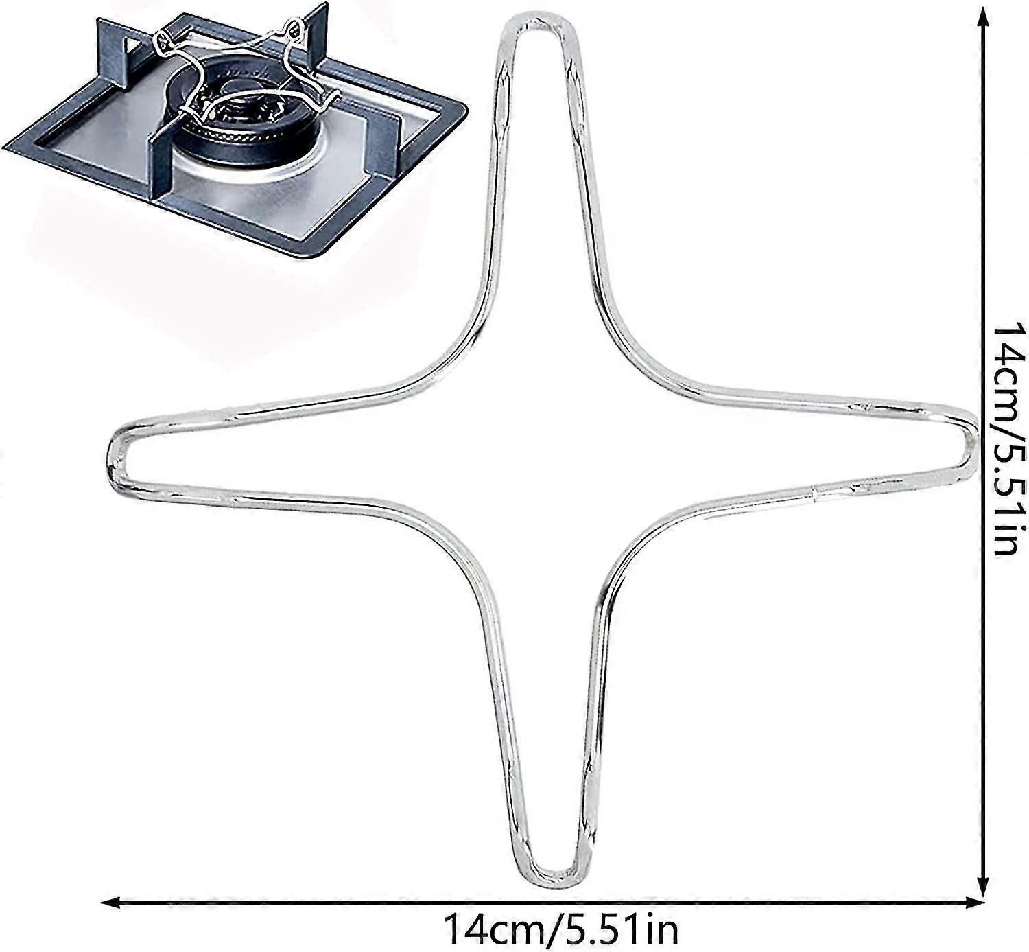 Set Of 2 Stainless Steel Gas Reducer | Fruugo UK