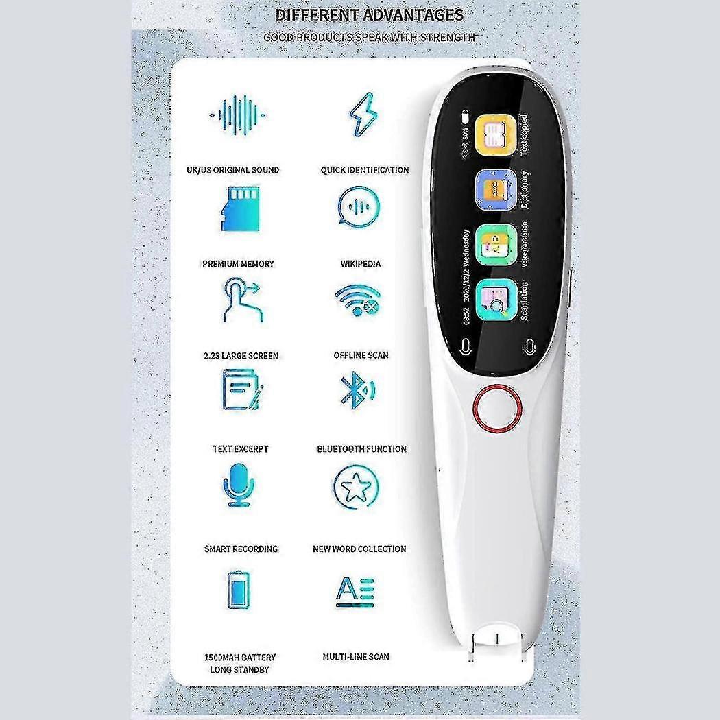 Pen Scanner, Dyslexia Speech Unit Text - Exam Reading Pen, Data Entry ...