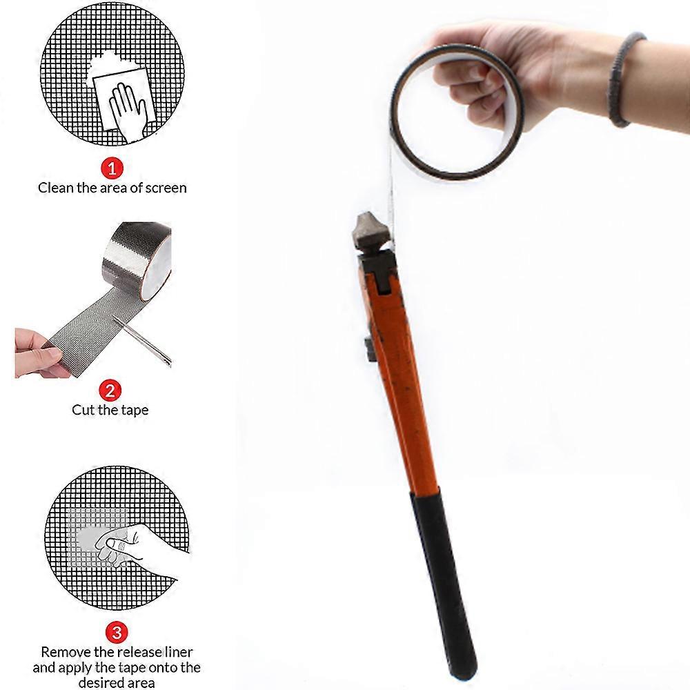 Window Screen Protector, Strong Waterproof Adhesive Screen Repair Tape ...