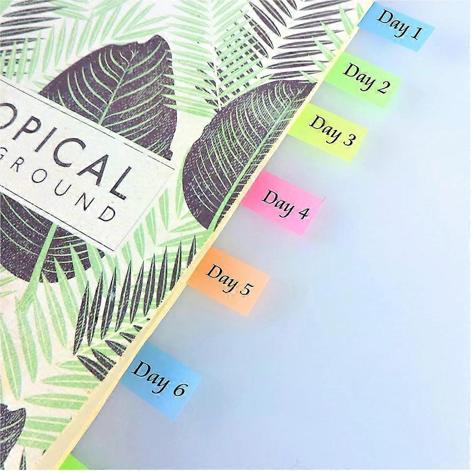 Page Markers Sticky Index Tabs Sticky Notes, 1200 PCS Colored Paper ...