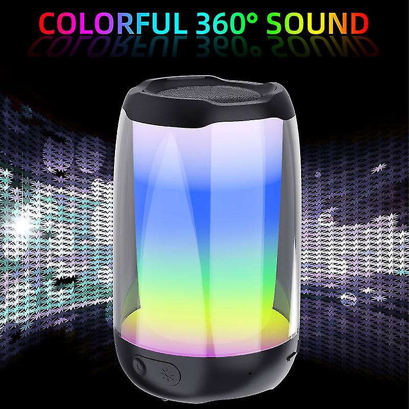 Tws Led Light Speaker Portable Bluetooth Outdoor Loundspeaker Subwoofer ...