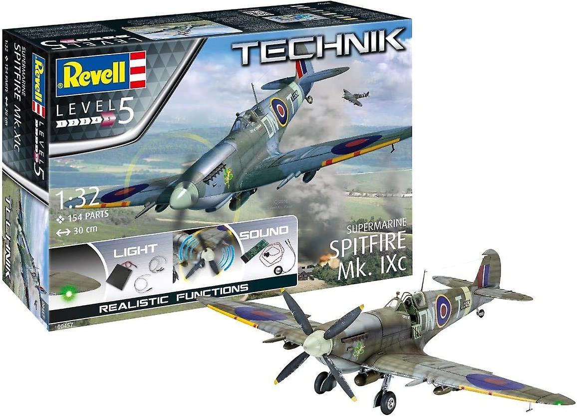 Revell Supermarine Spitfire Mk.IXc I:32 Scale Model | Fruugo UK