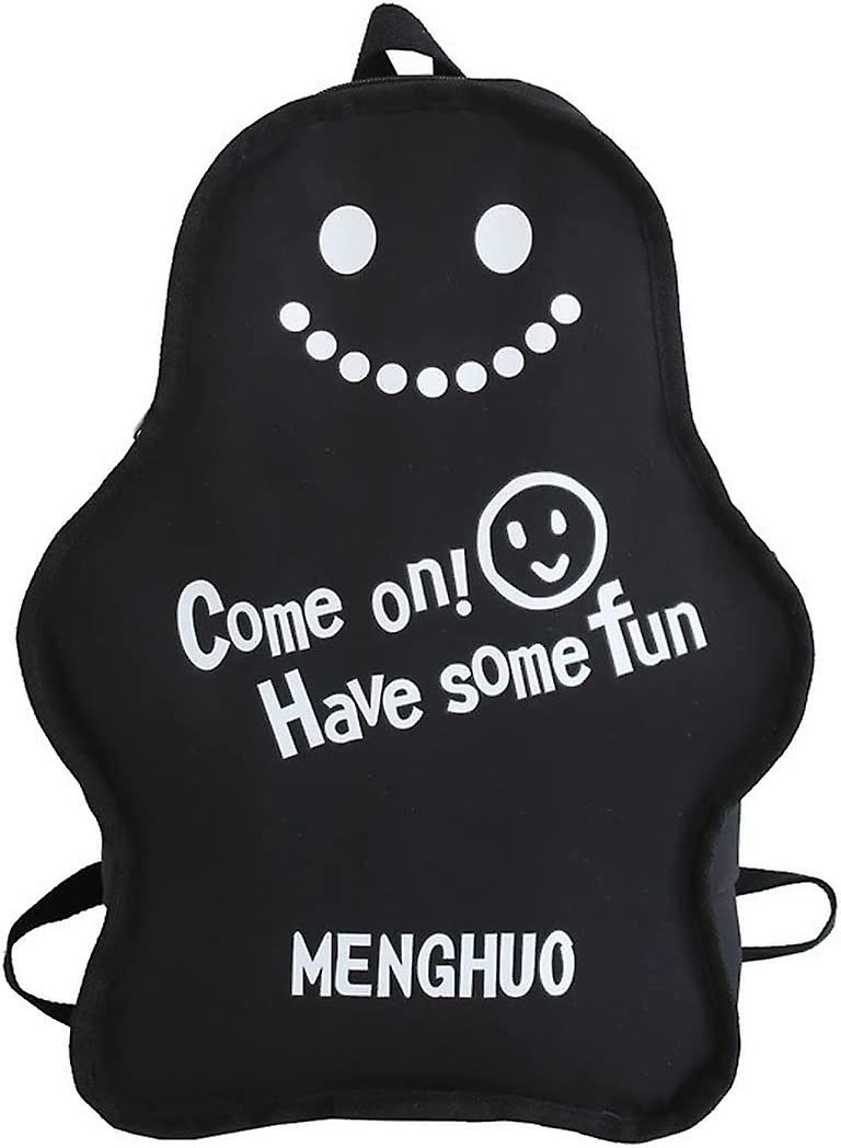 Indie Backpack School Weird Backpack Iheytea S Travel Bag Monochrome ...