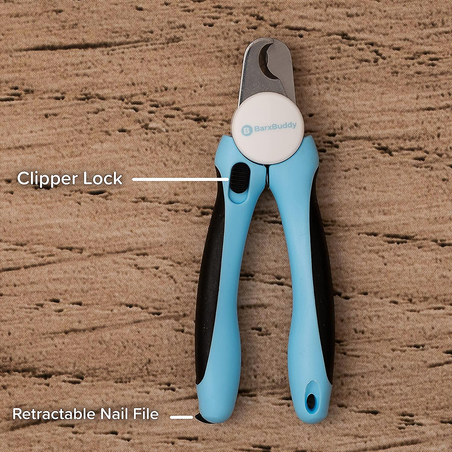 Nail clippers for dogs and cats (sharp razors with safety protection ...