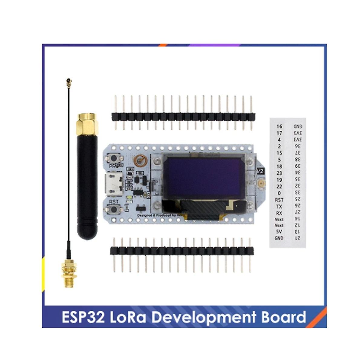 SX1276 SX1278 ESP32 LoRa 868MHz/915MHz 0.96 Inch Blue OLED Display Bluetooth WIFI Kit 32 ...
