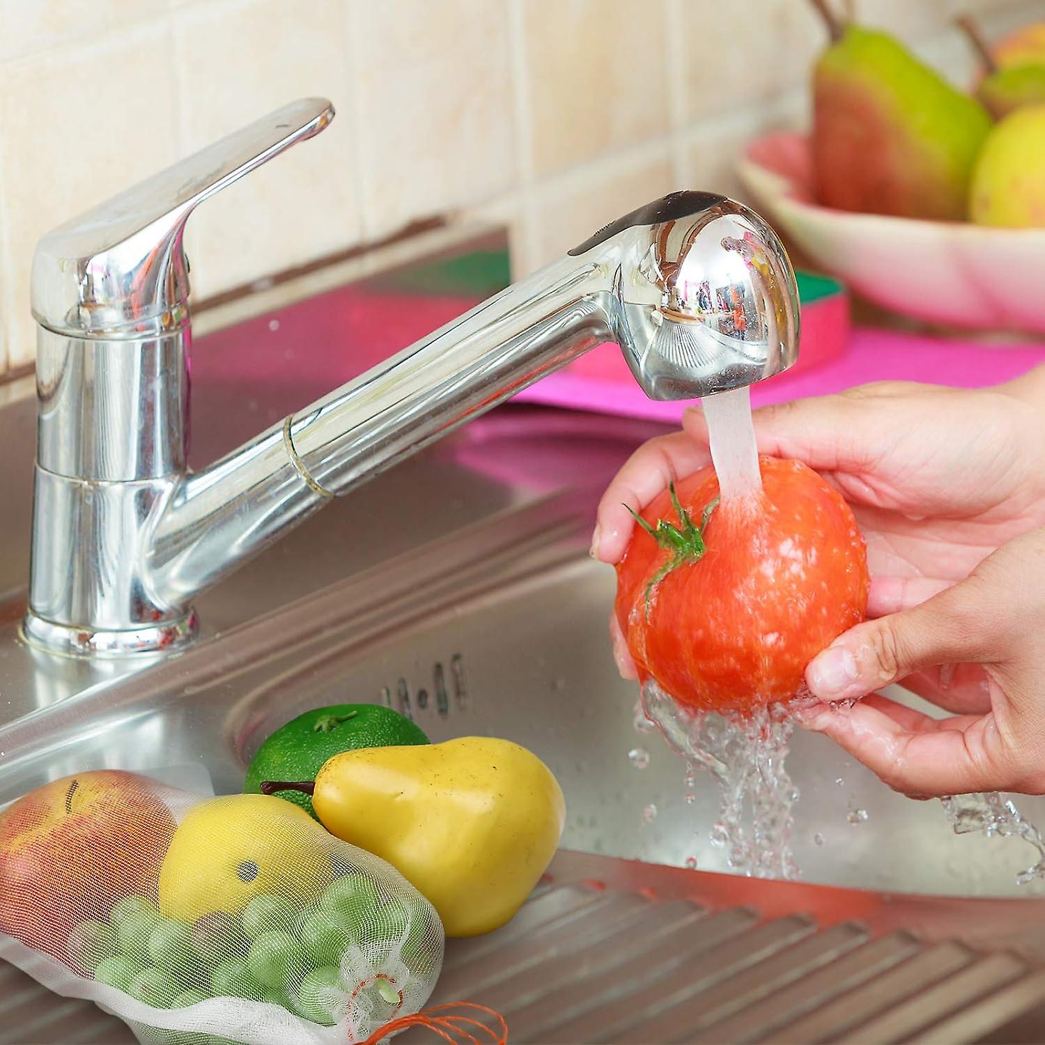 20 Pieces Fruit Protection Netting Garden Drawstring Nylon Mesh Barrier ...