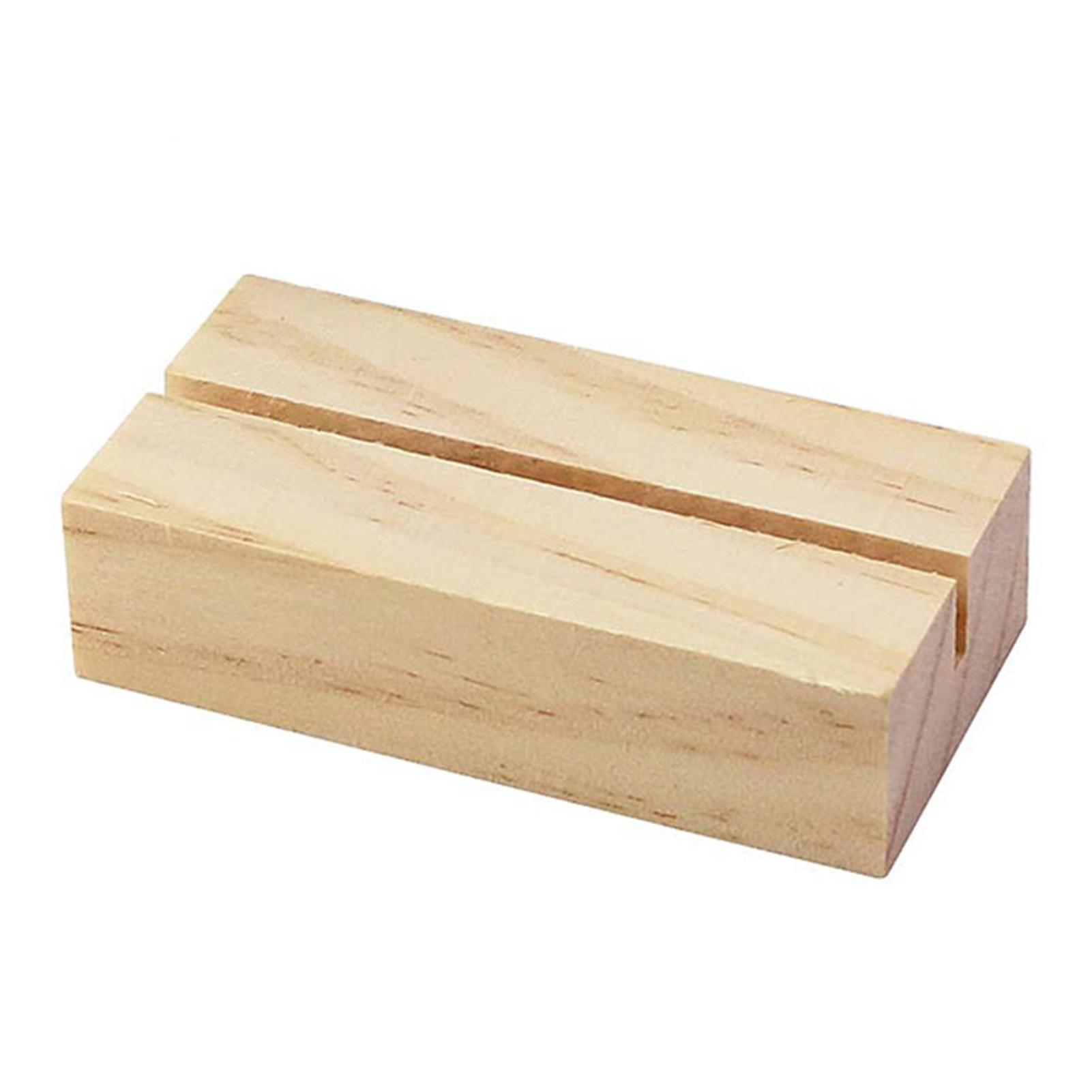 Card Base Wooden Card Holder High Strength Smooth Edge Burr-Free ...