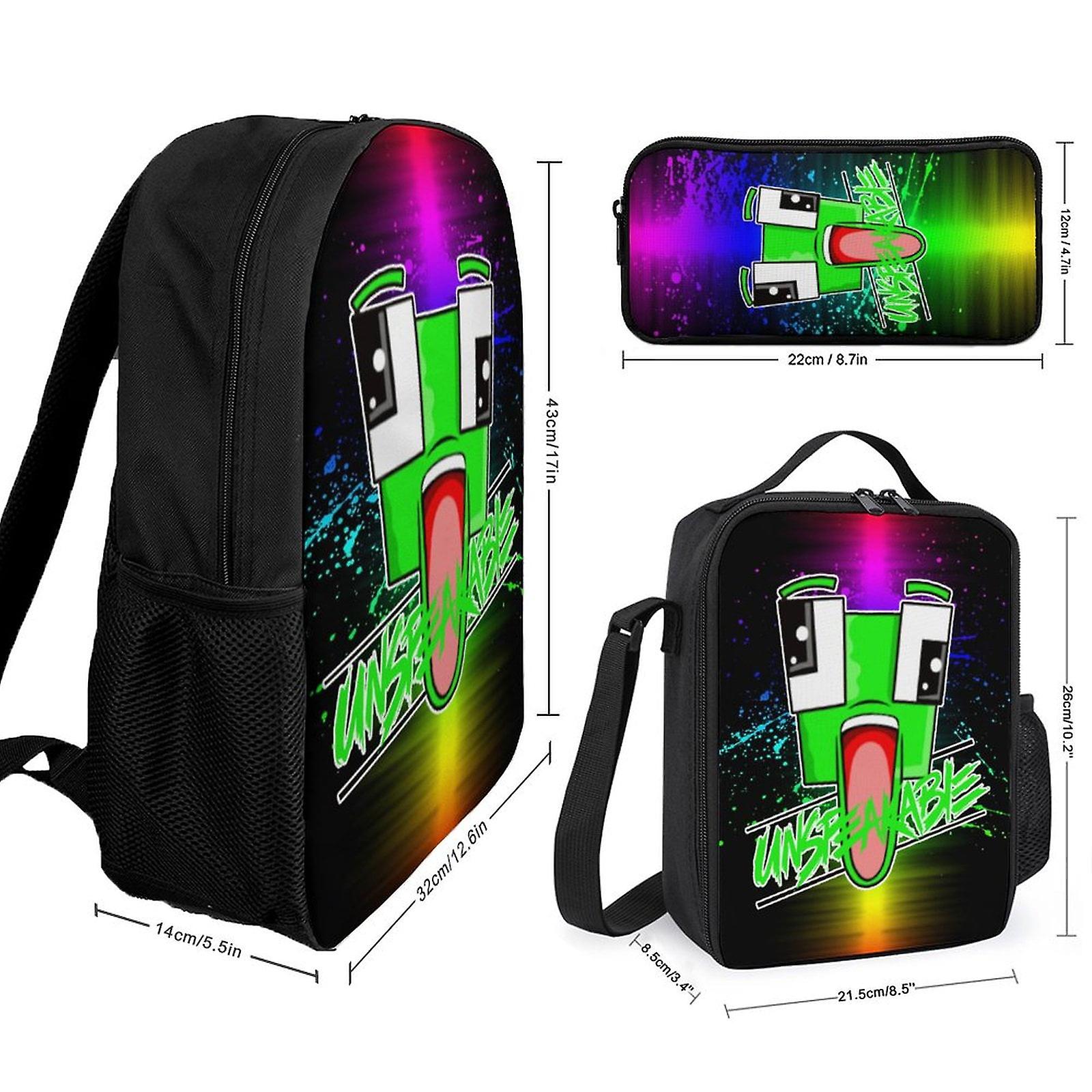 Unspeakable Frog Backpack Set Cartoon Backpacks with Pencil Case And ...