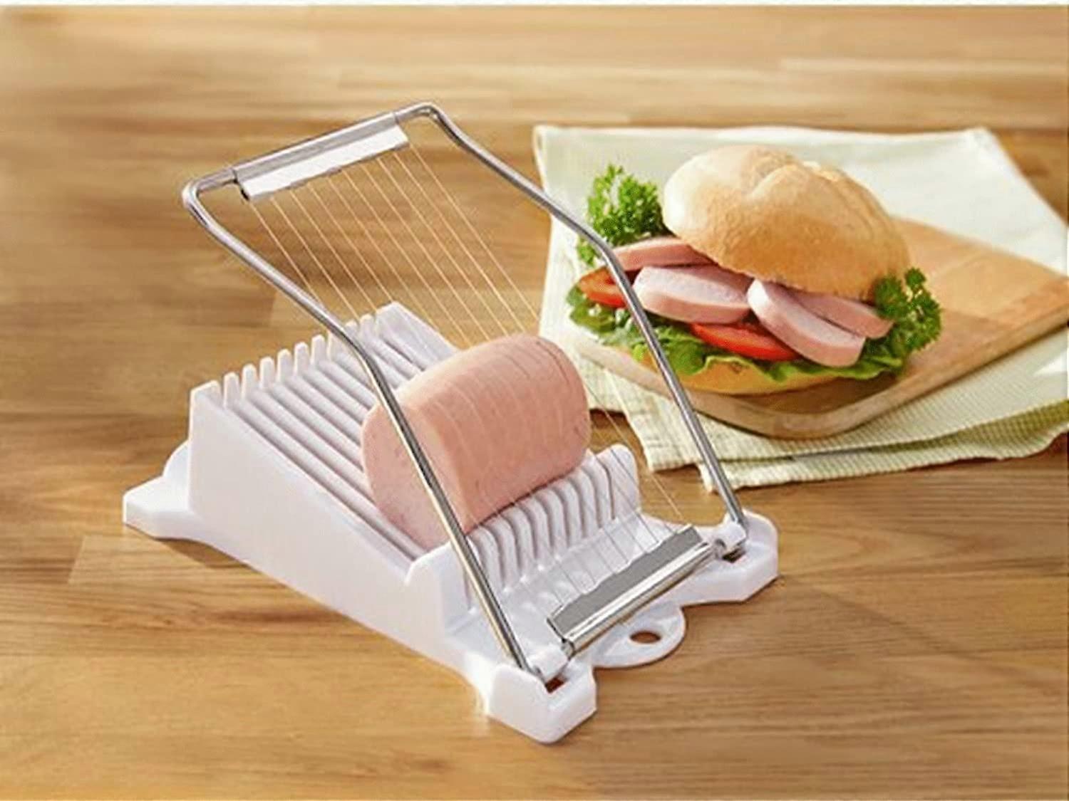 Pat meat slicer, cheese cutter, manual hard-boiled egg slicer ...