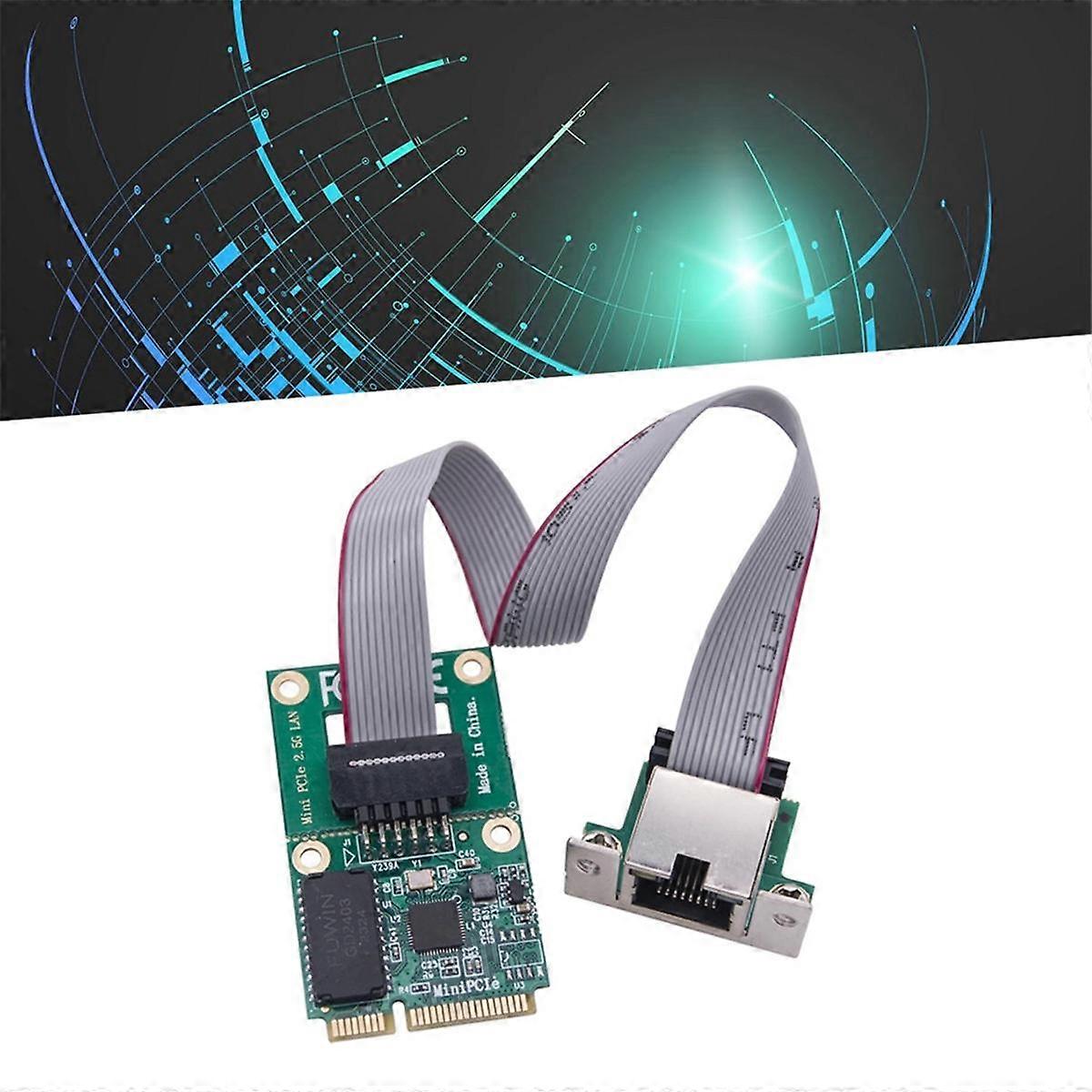 Mini PCIE Gigabit Network Card Single-Port RJ45 Ethernet Card COM Port ...