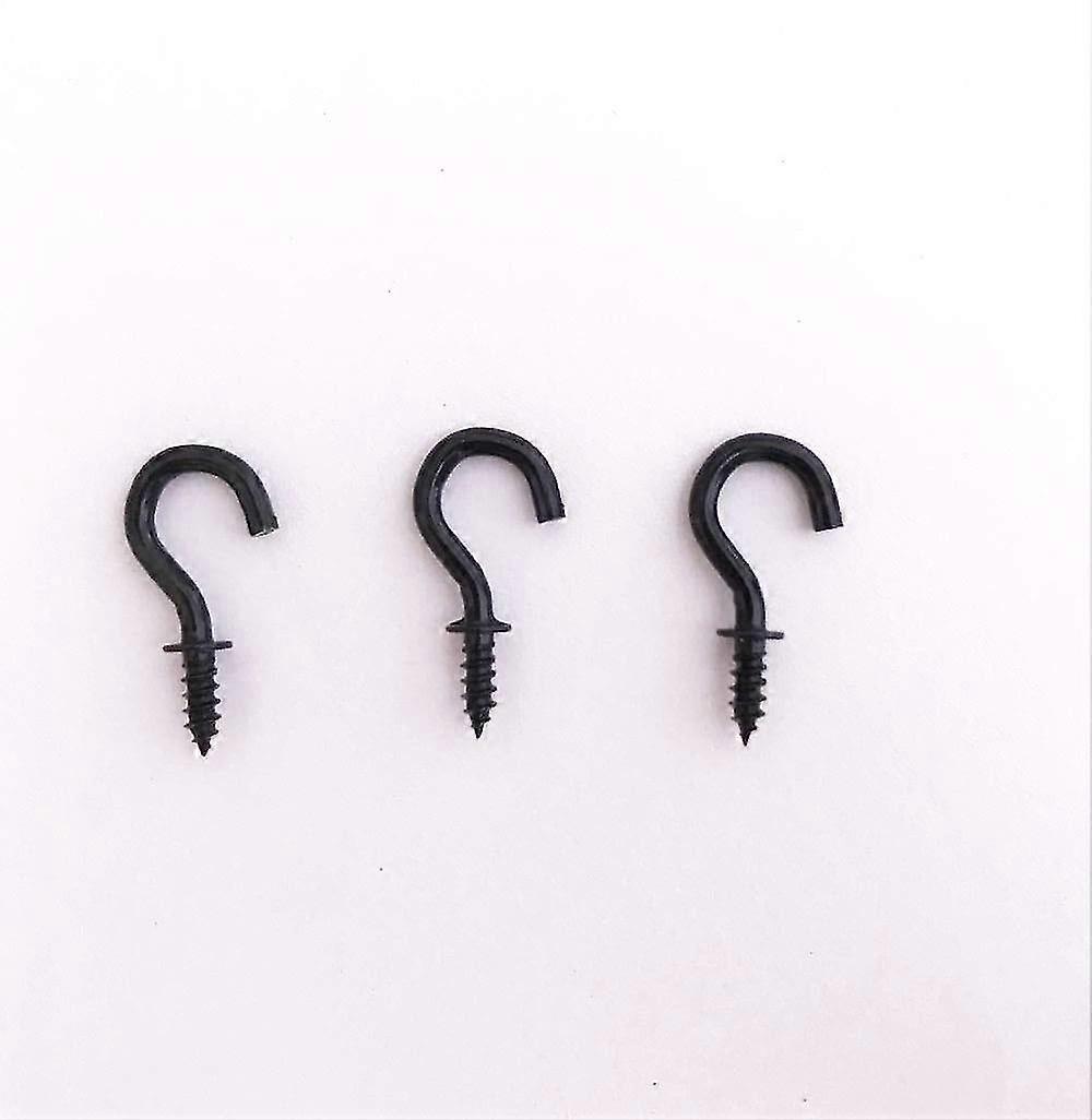100 Pcs 1/2" Small Jewelry Hooks Screw In Ceiling Hooks String Lights ...