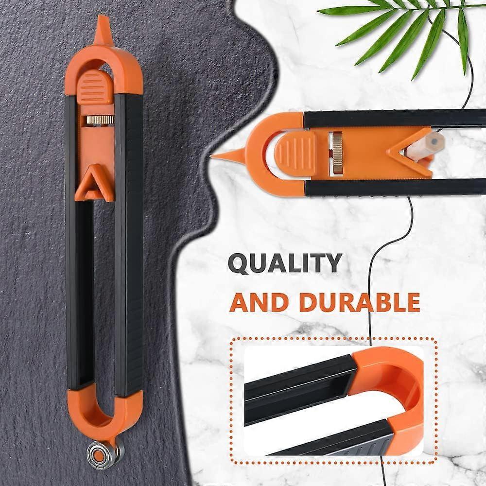 Contour Gauge With Lock, Profile Tool Woodworking Measuring Ruler ...