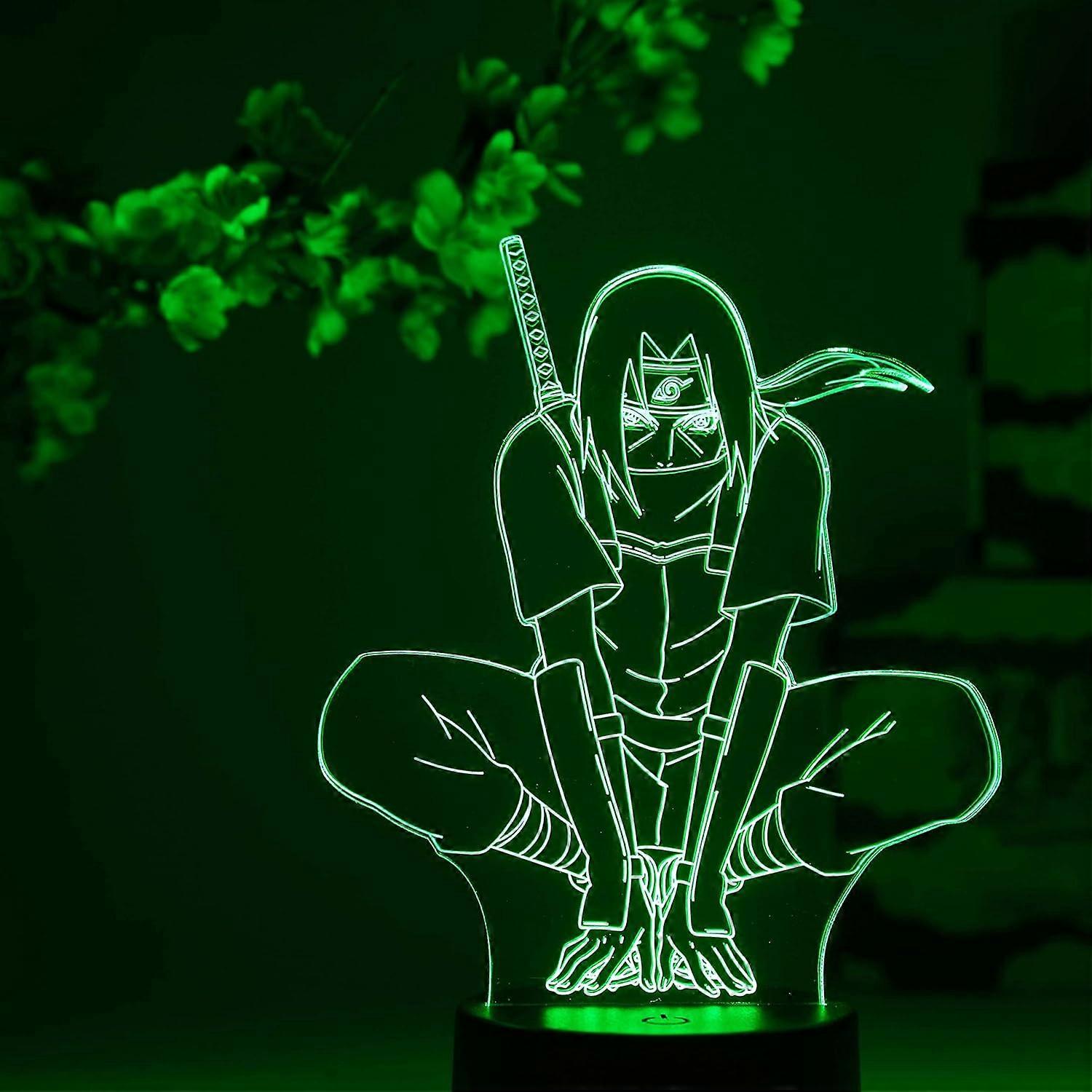 SBSG Itachi Uchiha Night Otaku Lamp Naruto Shippuden Anime Lamp Figure ...