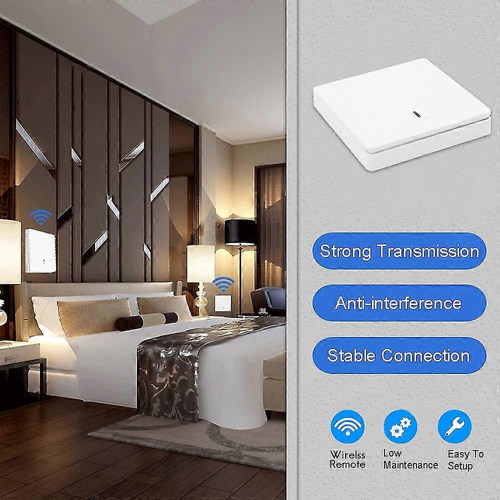 Wireless Smart Light Switch RF 433MHz Lighting Control Intelligent ...