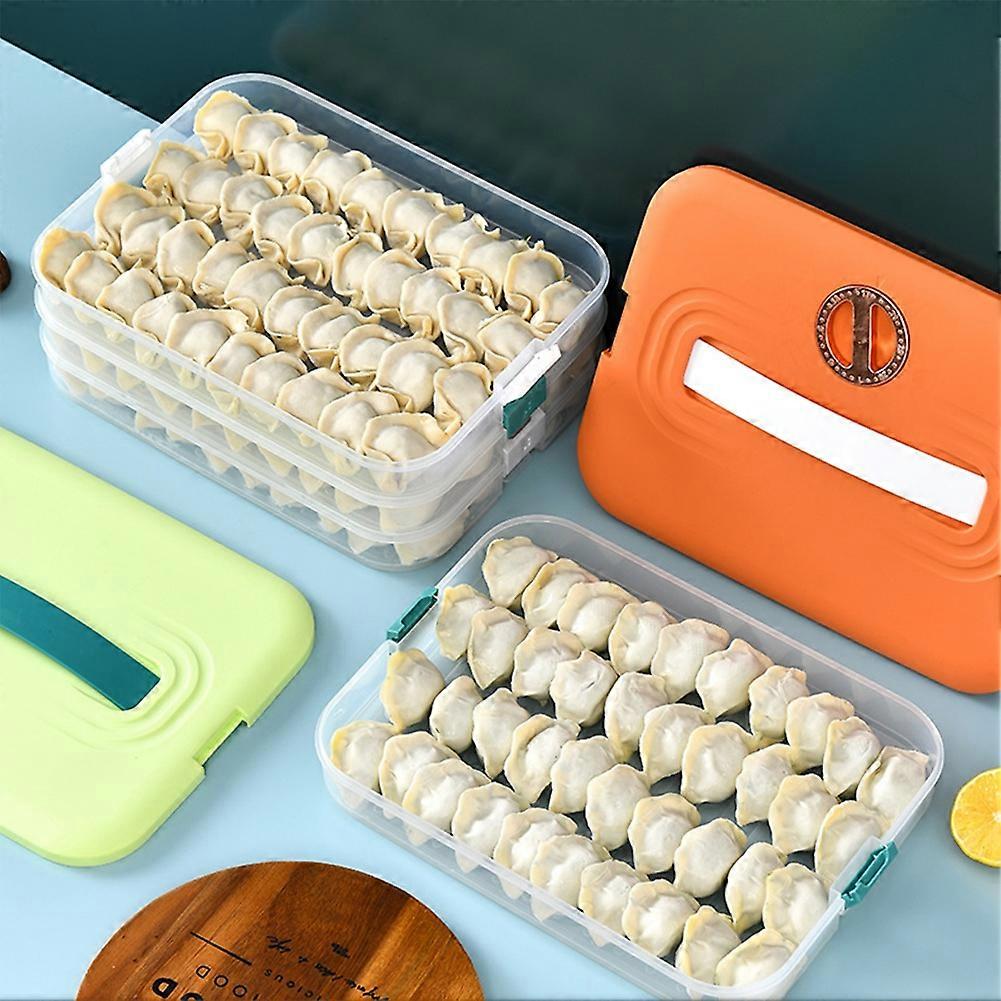 Dumplings Box Storage Box Refrigerator Dumpling Freezing Multi-Layer ...