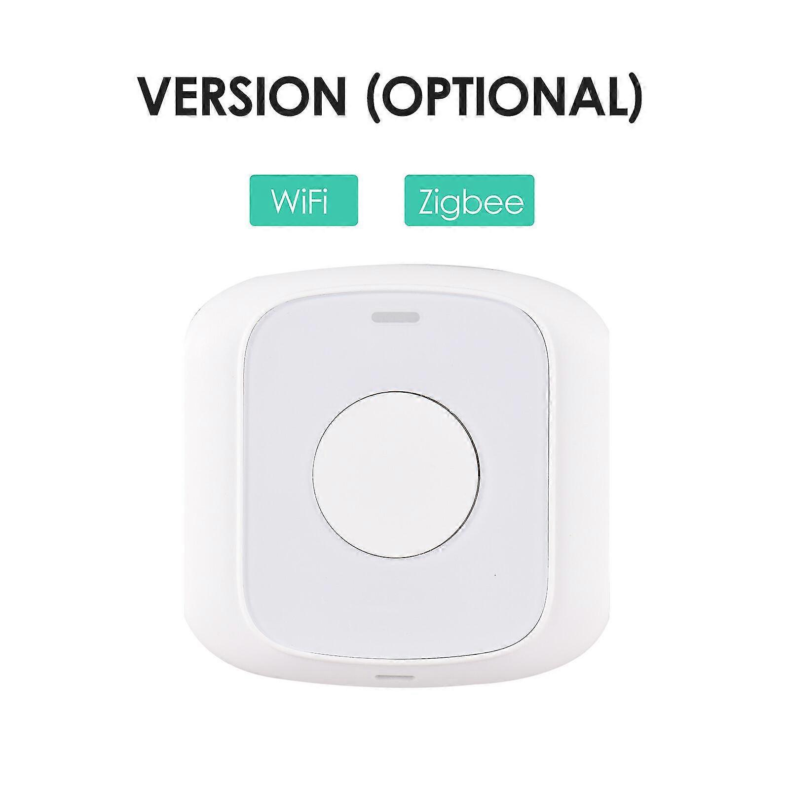 Zigbee Temperature Humidity Sensor Mini Wireless Hygrometer Thermometer ...