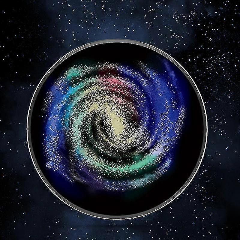 Desk Gyro Mezmocoin Pocket Toy Colorful Luminous Galaxy Star Stainless ...