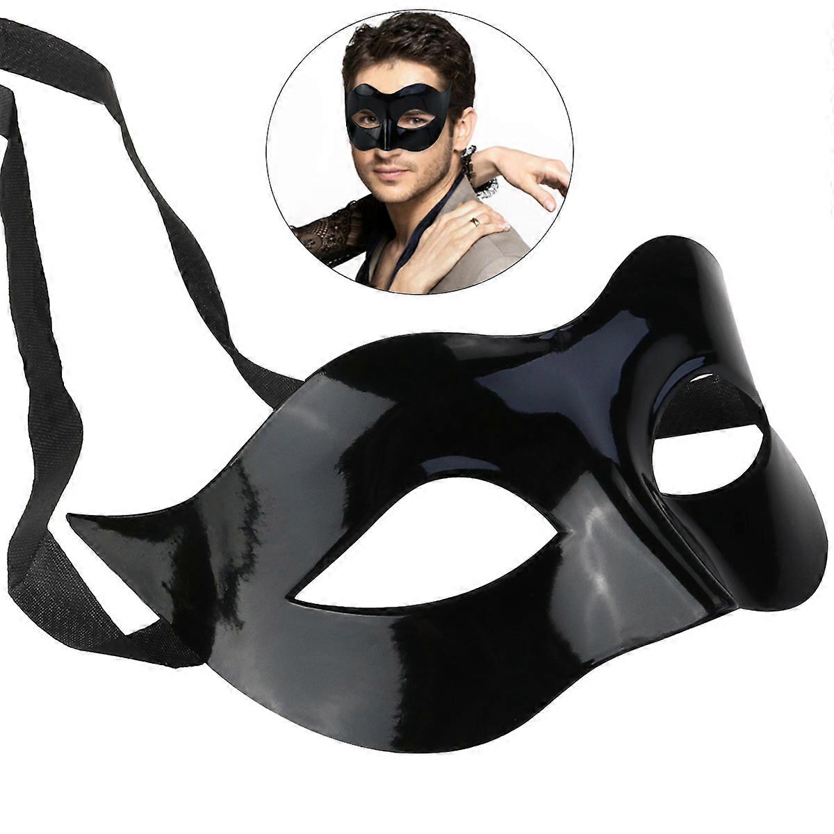 Costumes Men Mens Masquerade Party Mask Men S Half Face Eye Blindfold ...