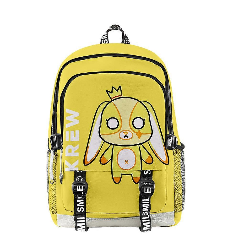 ItsFunneh Krew District Merch Backpack 2023 Casual Style School Bag ...