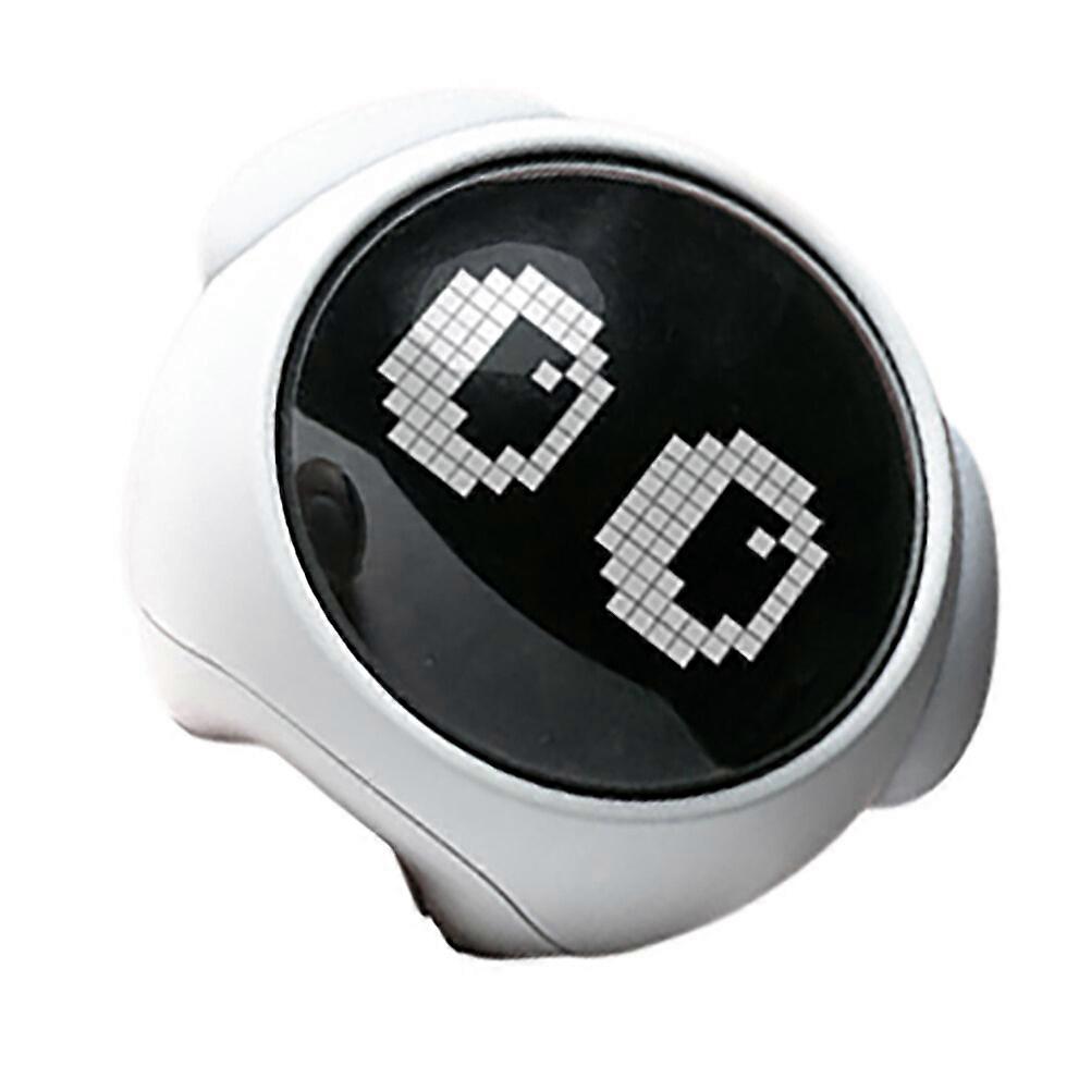 1pc Led Expression Pixel Clock Intelligent Digital Luminous Alarm Clock ...