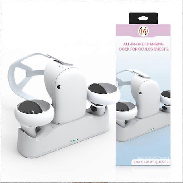 Oculus quest 2 VR eyeglass handle magnetic base charger with battery ...