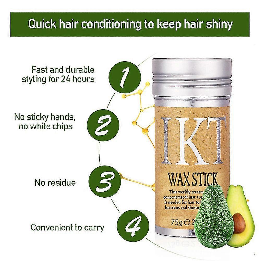Women And Man Avocado Professional Hair Wax Finish Cream Non-Greasy ...