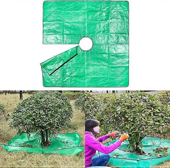 Landscaping tarp for pruning with 12 inch holes Garden tree tarp ...